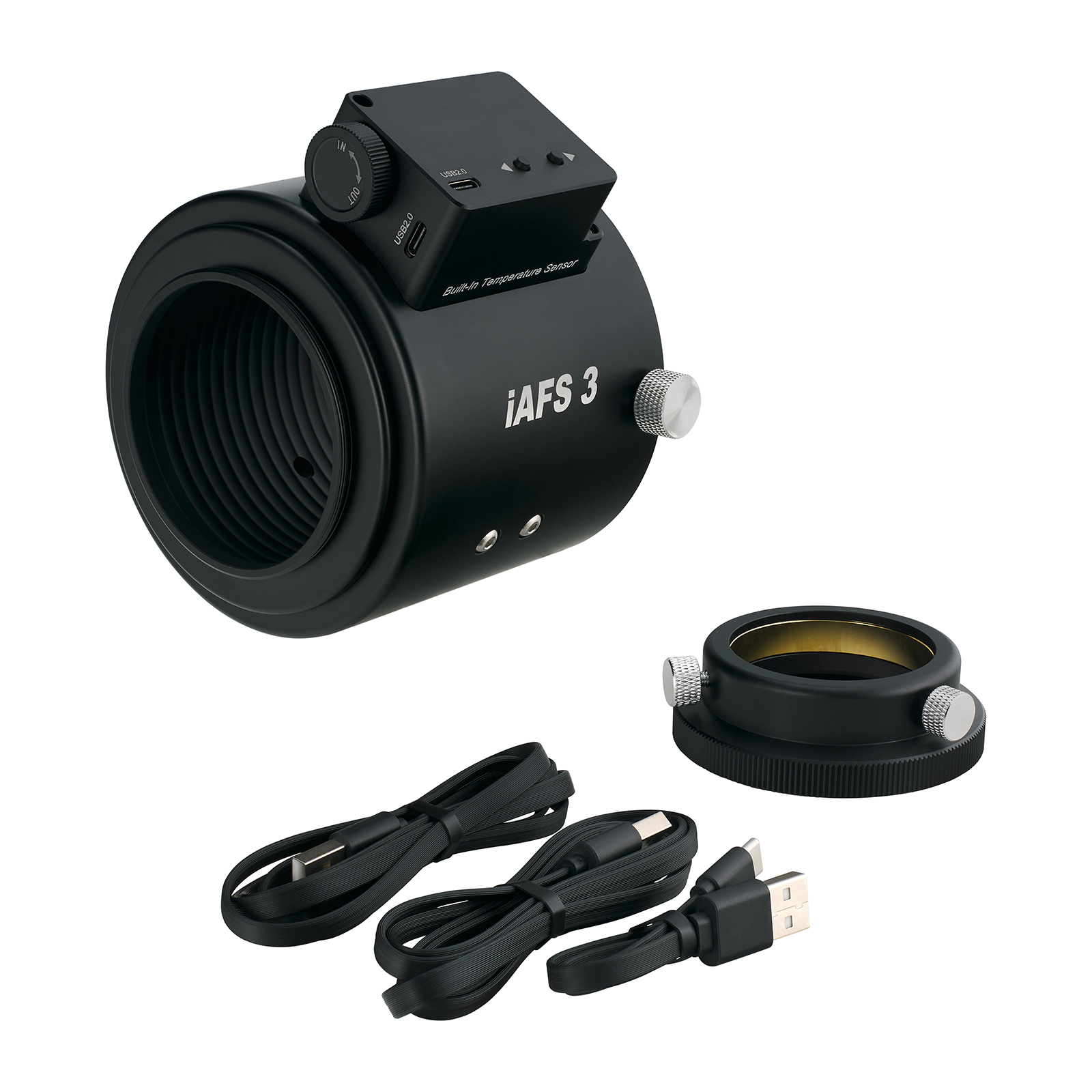 iOptron IAFS3 3" Auto Focuser with 2" Visual Back | First Light Optics